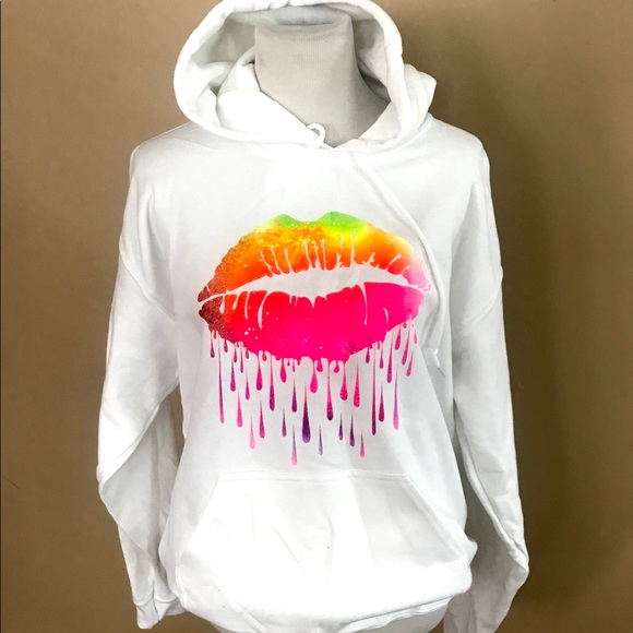 Gildan | Tops | New Sugar Lip Hoodie | Poshmark